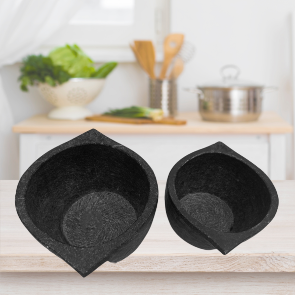 Soapstone Kalchatti Cookware ( Pre Seasoned) - Ithiha